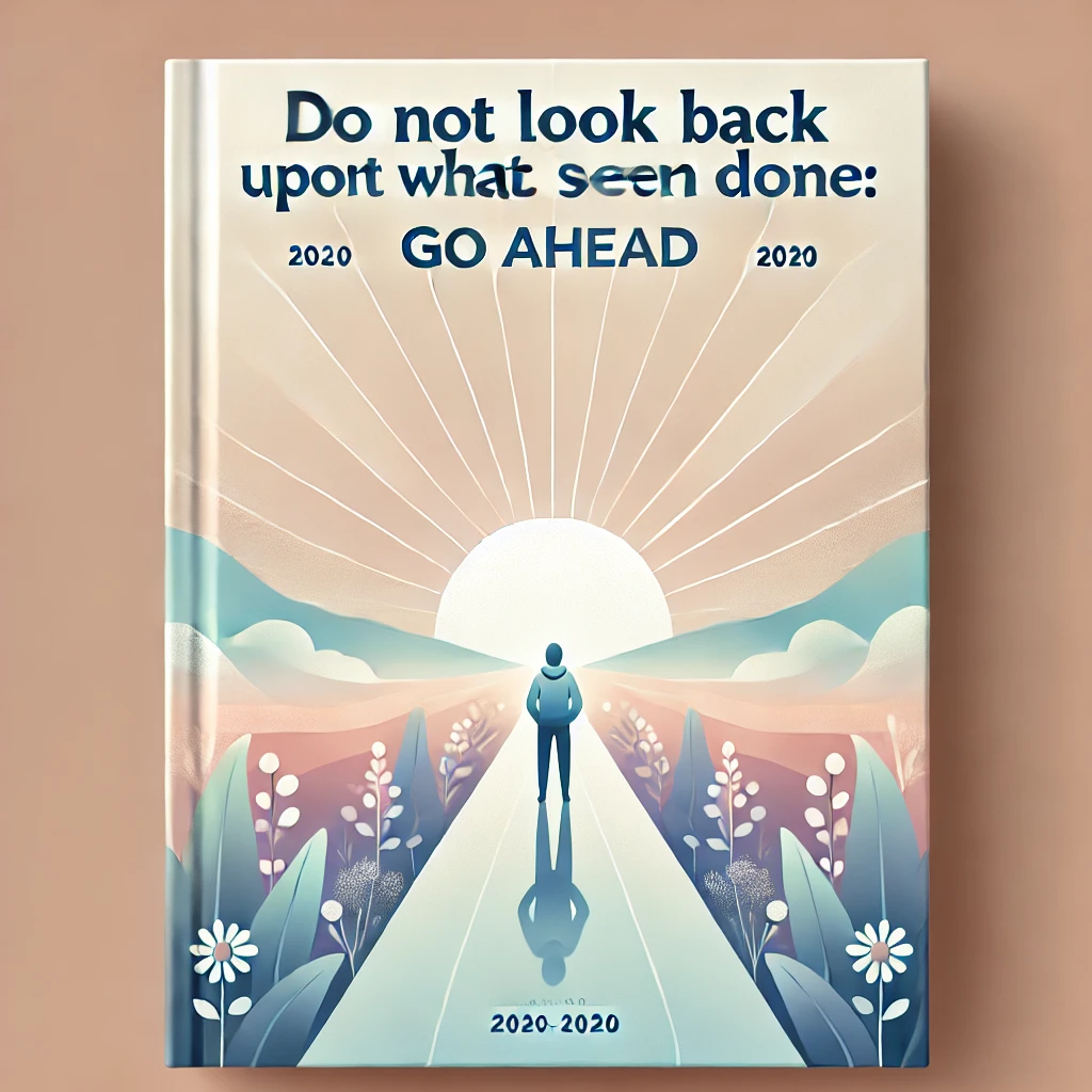 Do Not Look Back Upon What Has Been Done: Go Ahead - Blog Scape USA